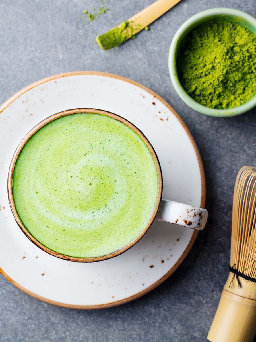 Vanilla Matcha Latte | Ana Frias